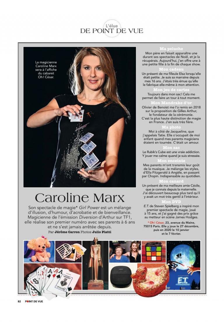 le-parisien-caroline-marx - Oh César by César Palace Paris